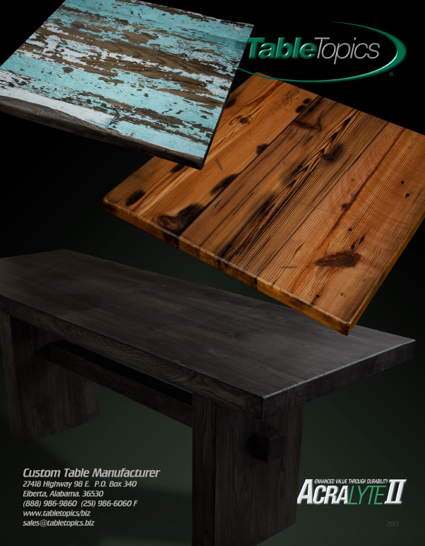 Brochures | Table Topics